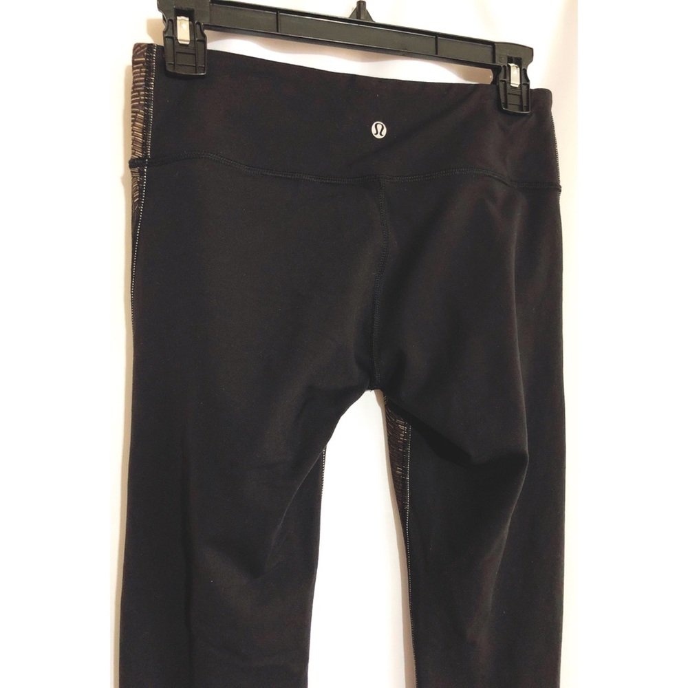 Lululemon Wunder Under 3d Golden Goddess Luon Rare - Gem